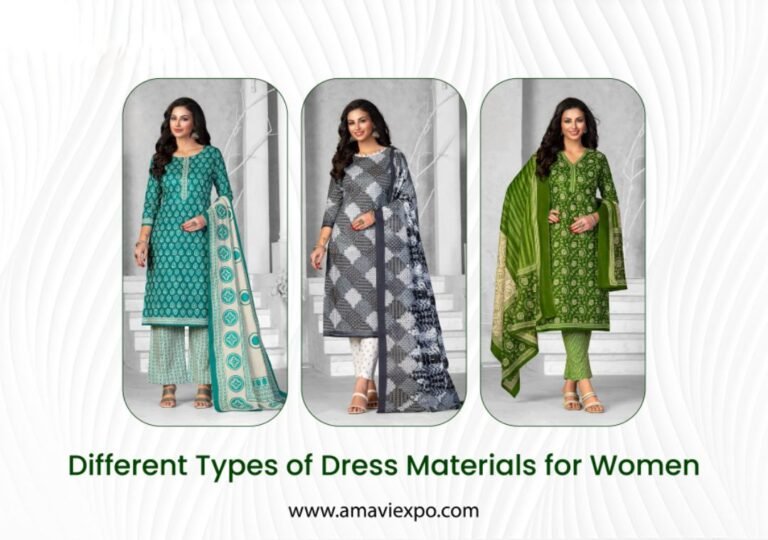 14 Different Types of Dress Materials for Women
